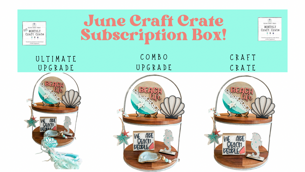 FINISHED Ultimate Craft Crate - Made for you! – Brienne Farmers Market
